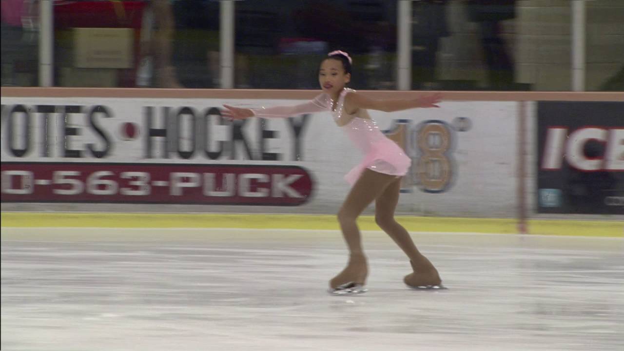 Danielle Choi 2017 Skate SWP NQ Championships Event 7 - YouTube