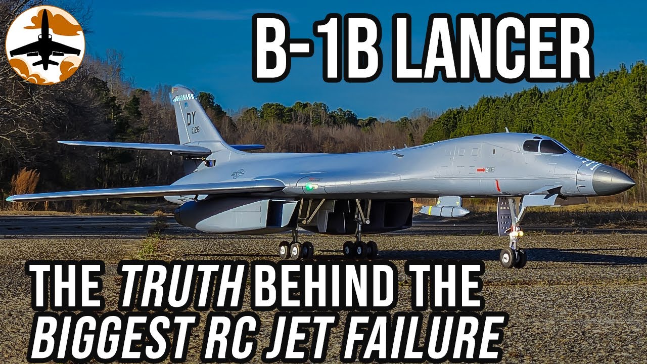 STUNNING RC Jet... With Unfortunate Issues | XFly B-1B Lancer Twin 70mm ...