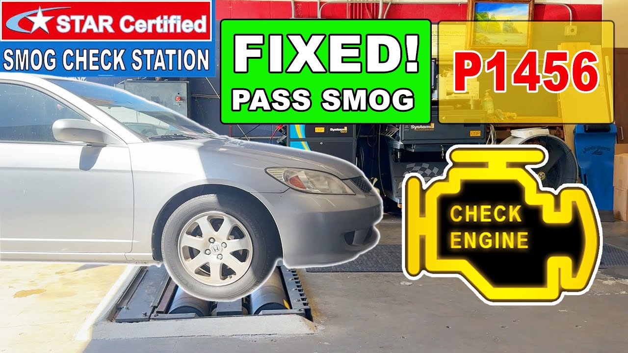 P1456 Check Engine Light FIX - Complete Tutorial! [PASS SMOG] - YouTube