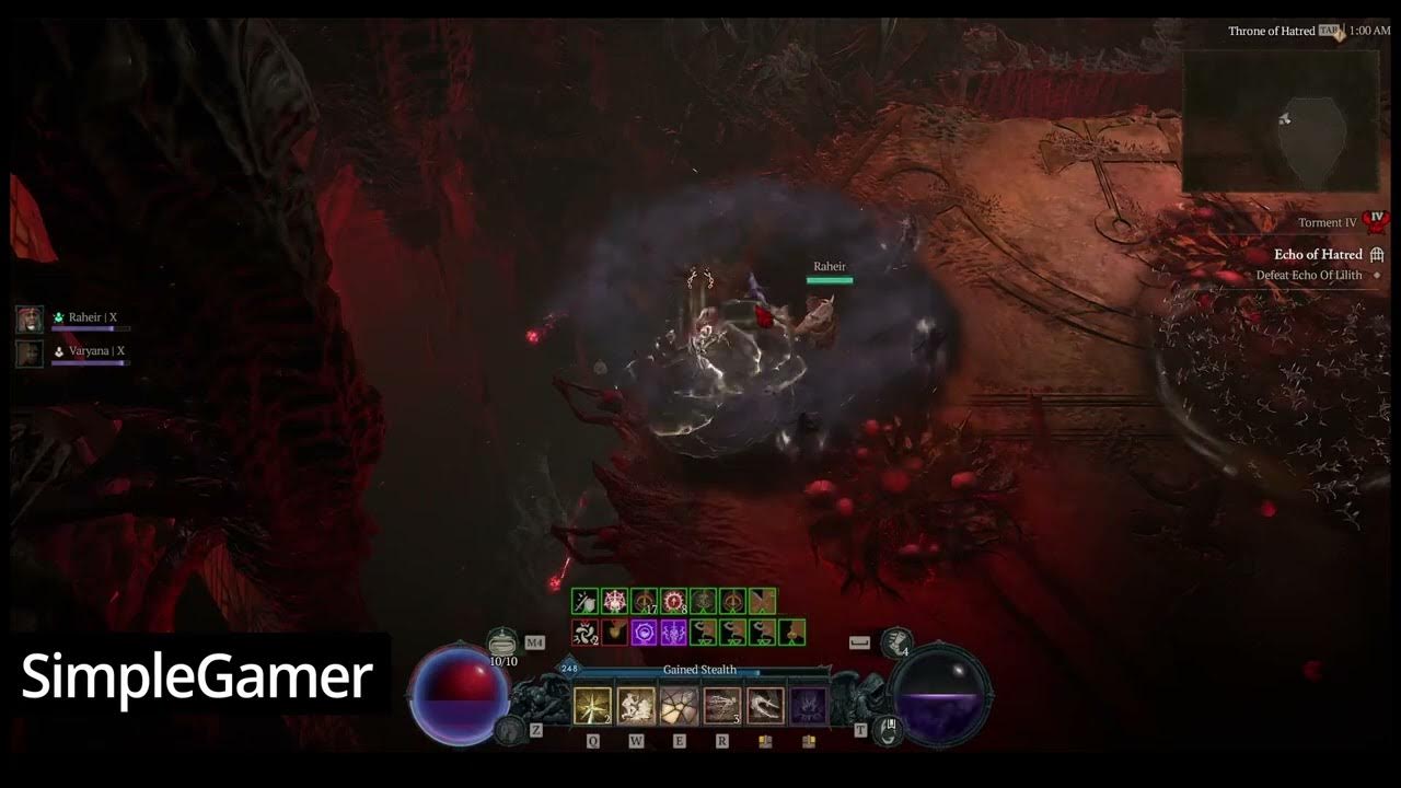 Diablo 4 Season 8 Lilith WT4 Tutorial - YouTube