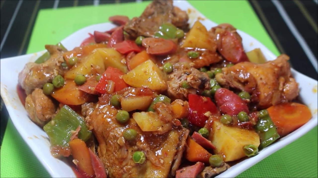 CHICKEN AFRITADA - YouTube
