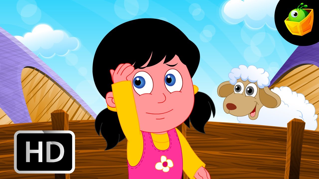 Little Bo Peep - English Nursery Rhymes - Cartoon/Animated Rhymes For ...