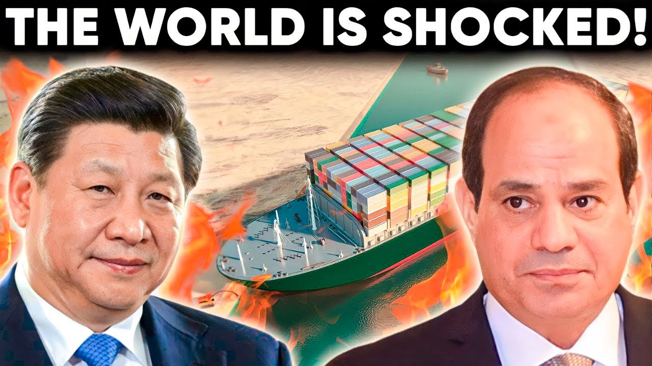 UNBELIVABLE! NEW $4,500,000,000 China's & Egypt Suez Canal Investment ...