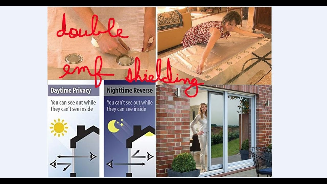 shield from prying technocrats: reflective copper window film - YouTube