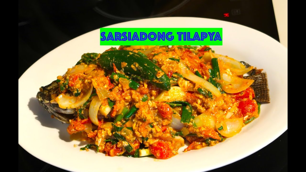 TILAPIA SARSIADO/Fish sarciado/PINAY IN UK - YouTube