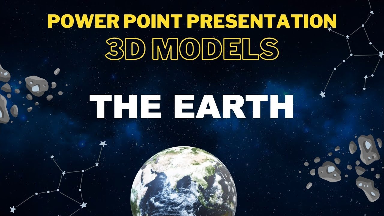 THE EARTH ( 3D POWER POINT PRESENTATION ) 10 SLIDES - YouTube
