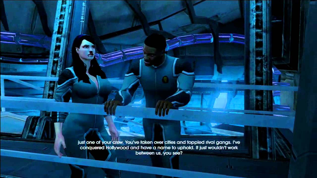 Saints Row IV (4) Romance Options Part 1: Keith David and Kinzie - YouTube
