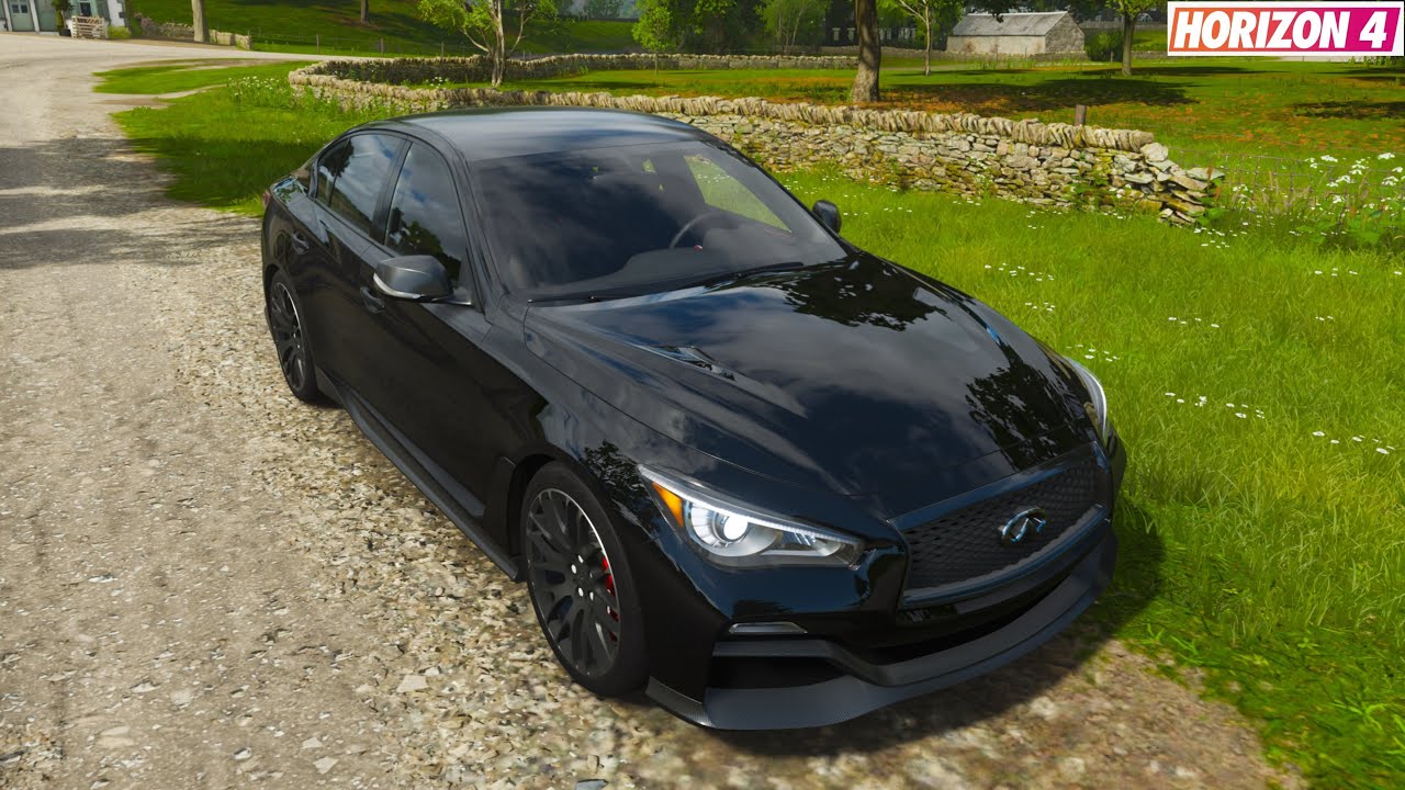 Forza Horizon 4 INFINITI Q50 EAU ROUGE TEST DRIVE 1440p60fps - YouTube