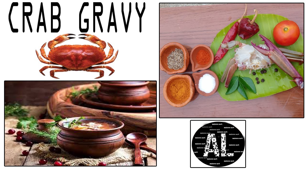 CRAB GRAVY IN MINI POT # MINI MUD POT COOKING - YouTube
