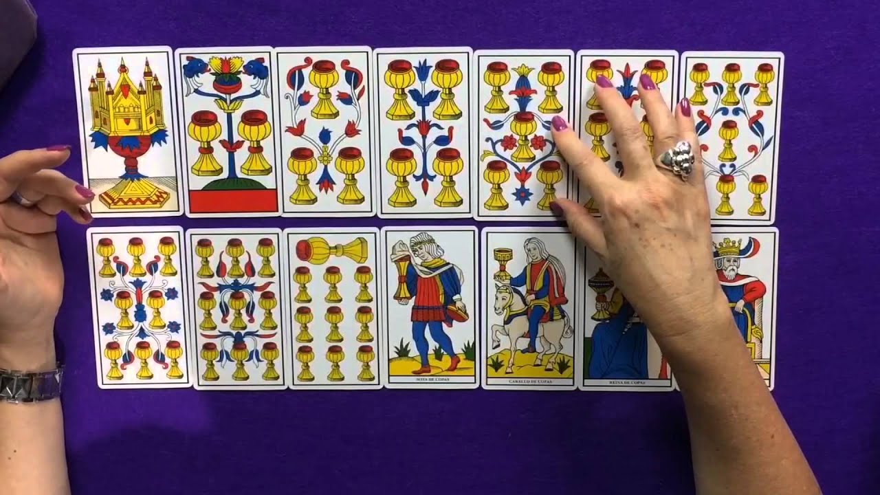 Curso Tarot - ARCANOS MENORES TAROT de MARSELLA: COPAS - YouTube
