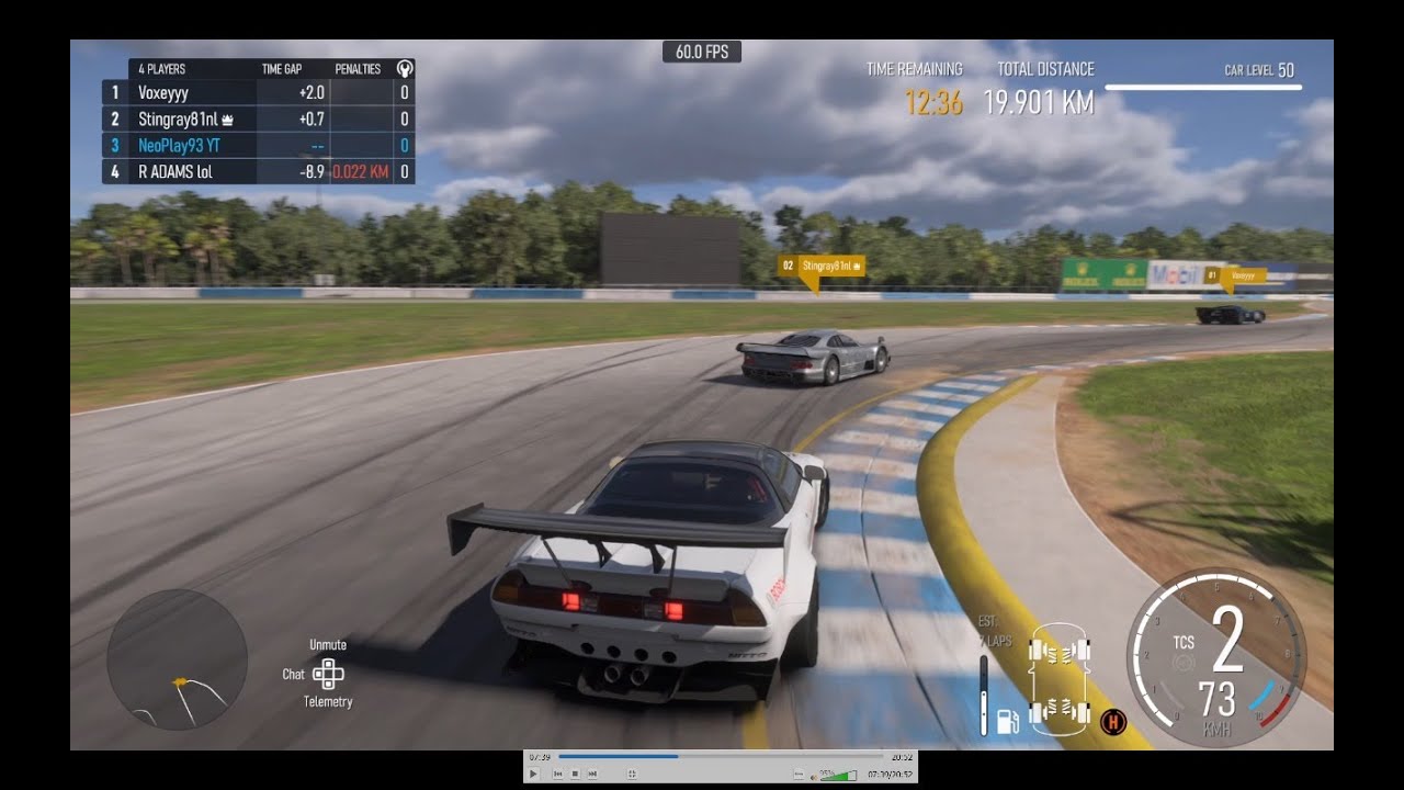 Sabring International Raceway / Honda NSX-R / Forza Motorsport - YouTube