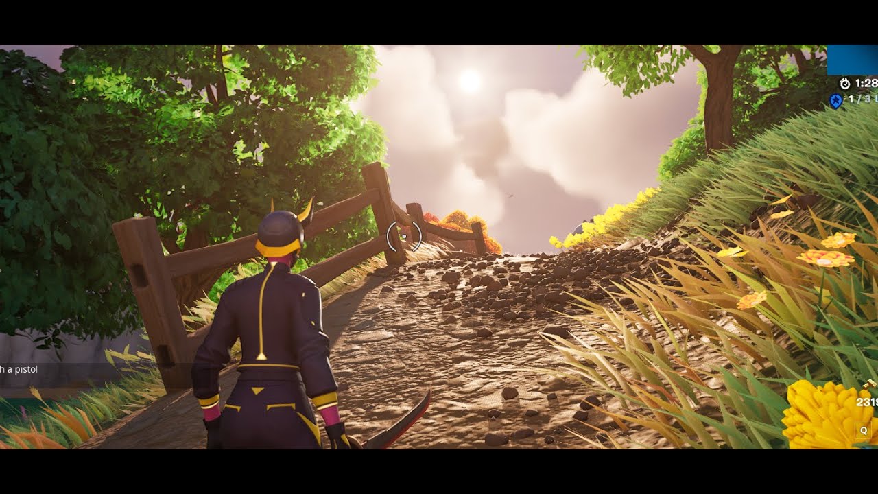 Fortnite with Epic Graphics! - YouTube