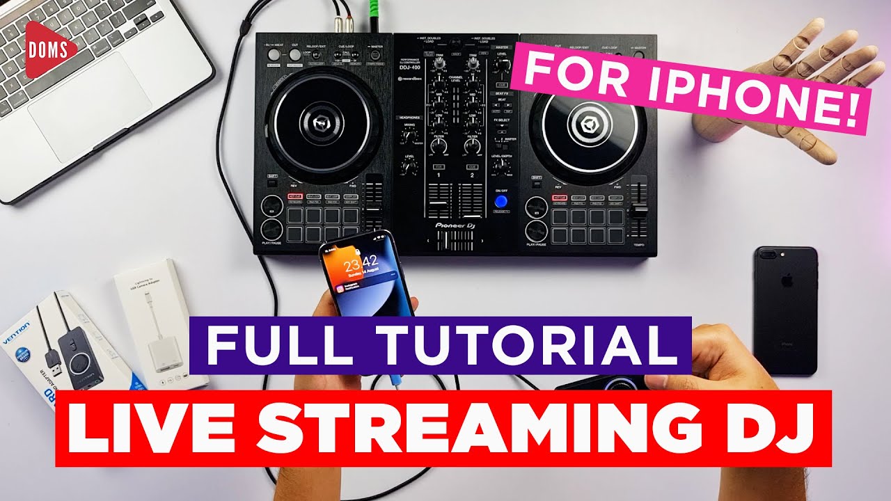 CARA LIVE DJ STREAMING PAKE IPHONE | DOMS DJ INDONESIA - YouTube