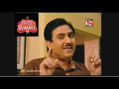 Jethalal Happy Diwali Song😂😂 - YouTube