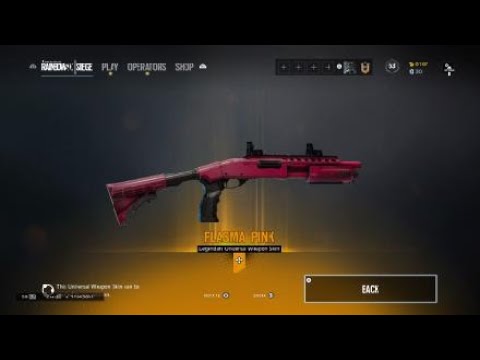 Tom Clancy's Rainbow Six Siege Legendary Universal Plasma Pink Skin ...