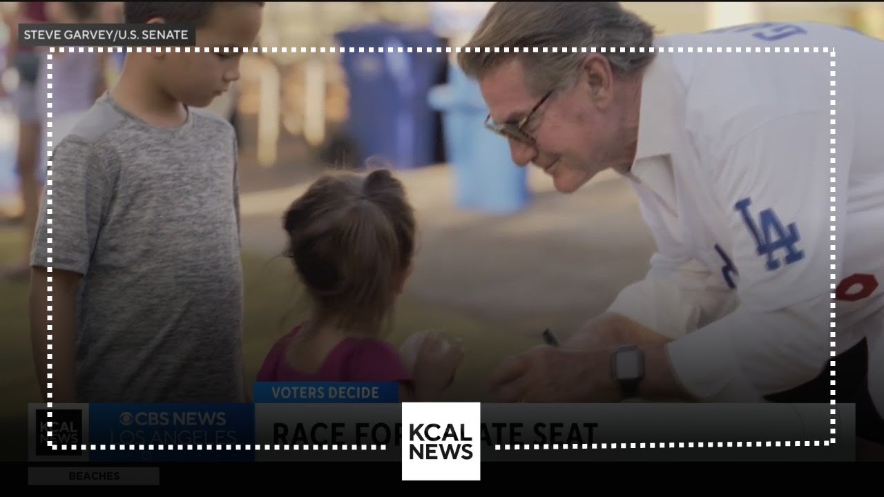 Steve Garvey looks to make history in race for US Senate - YouTube
