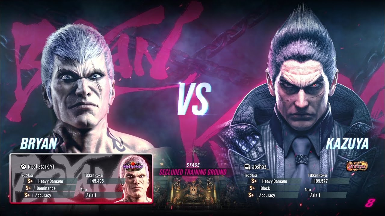 Bryan (Stark) Vs Kazuya (Abshaz_) - Tekken 8 Ranked Match - YouTube
