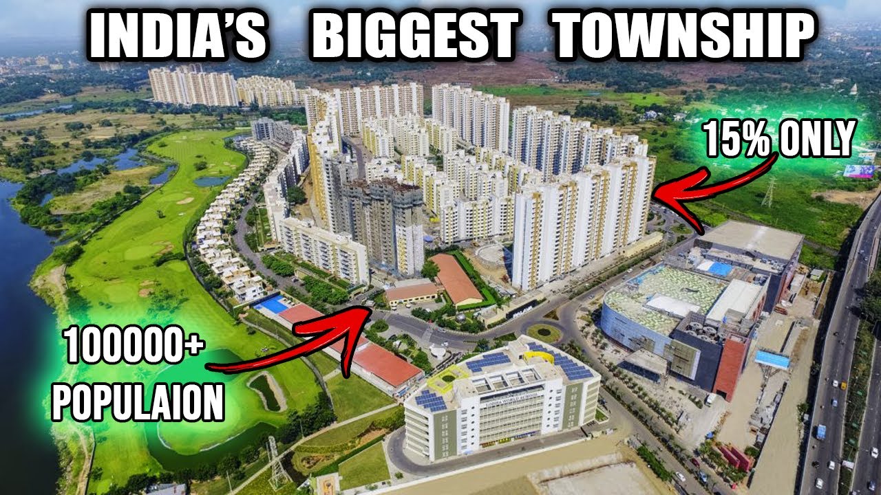 Biggest Township in India (100000+ Population ) - YouTube