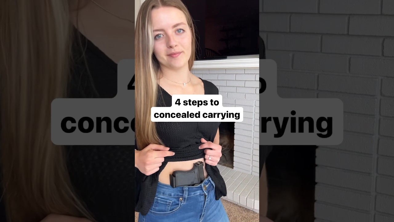 4 Steps to Concealed Carrying - YouTube