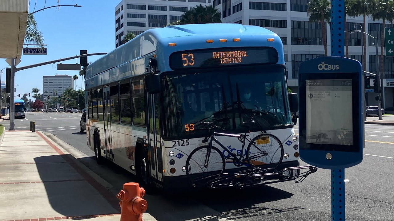 OCTA 2023 Gillig Low Floor Plus CNG #2125 - YouTube