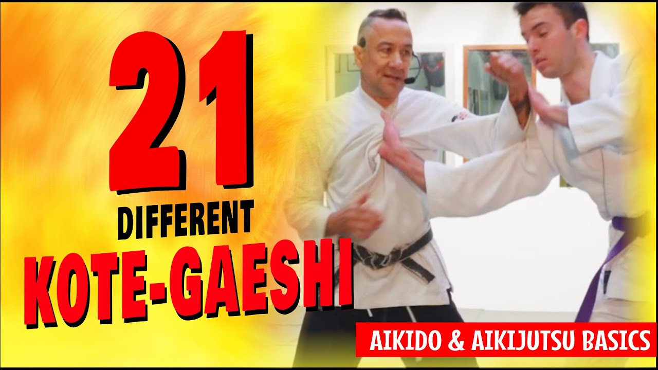 2️⃣1️⃣ Kote Gaeshi Techniques! Which Works Best For You? Aikido & Aikijutsu Basics - YouTube