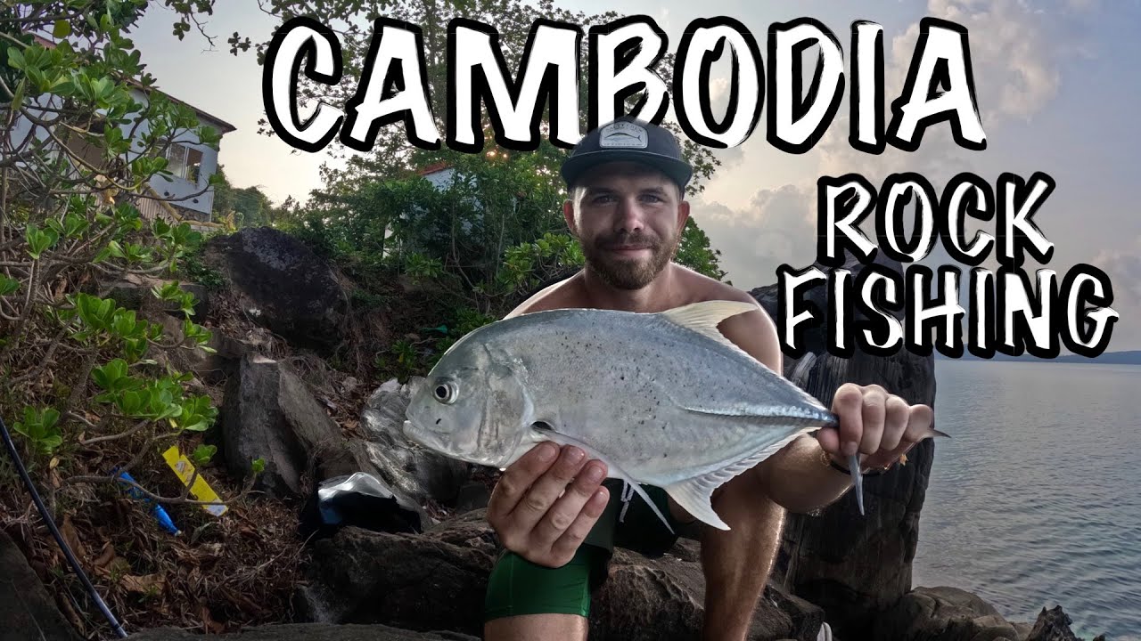 Rock fishing in Cambodia , Koh Rong Sanloem - YouTube