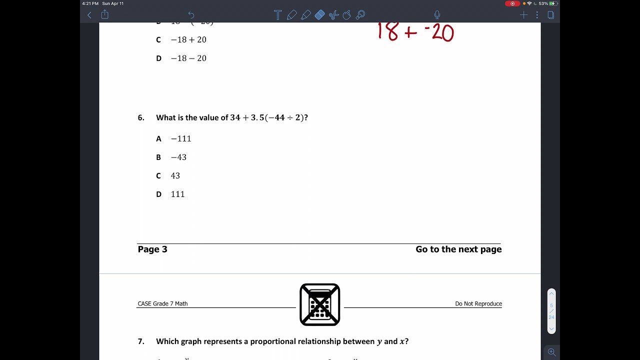 7.NS.A.3 Rational Numbers- All Operations - YouTube