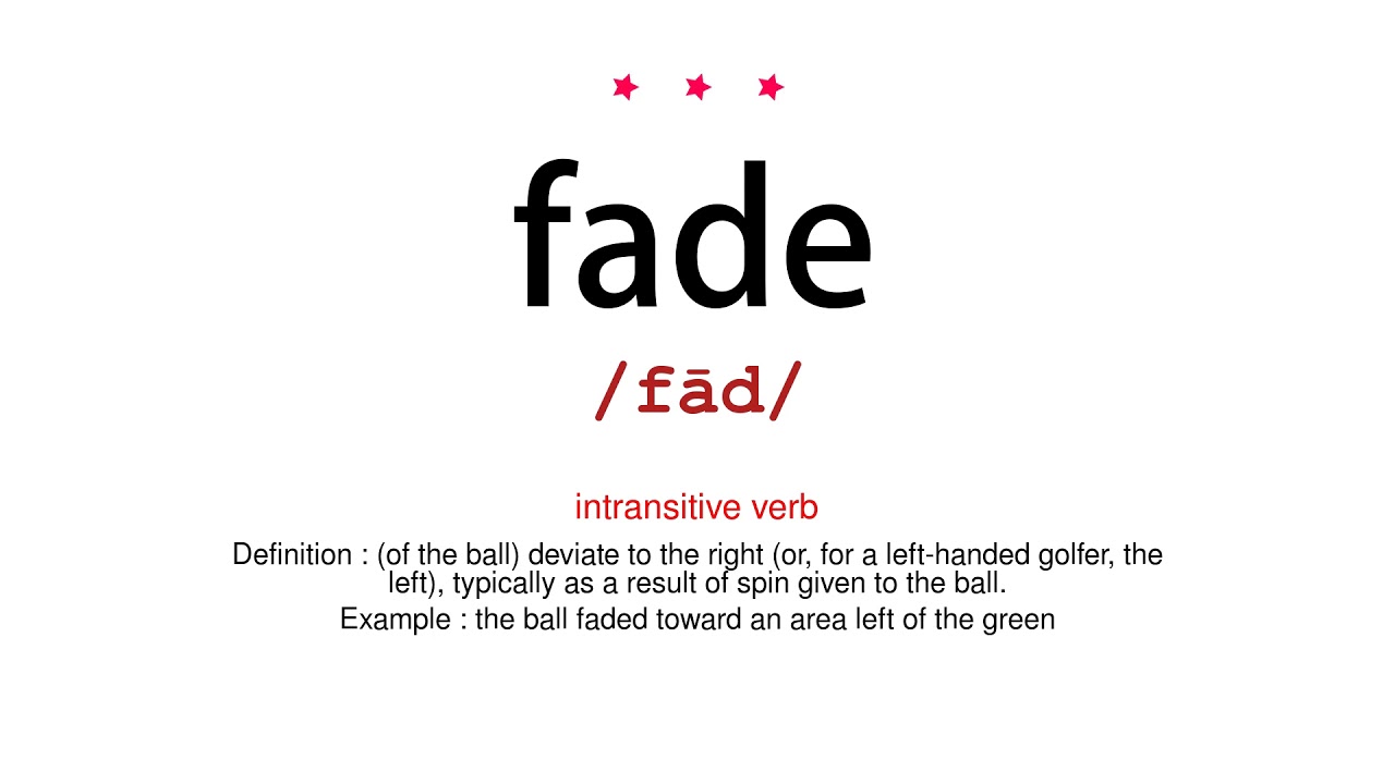 How To Pronounce Fade Vocab Today YouTube how-to-pronounce-fade-vocab-today-youtube