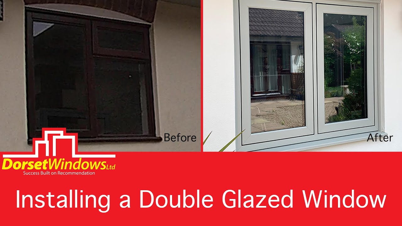 The Installation of a Double Glazed Window | Dorset Windows Ltd - YouTube