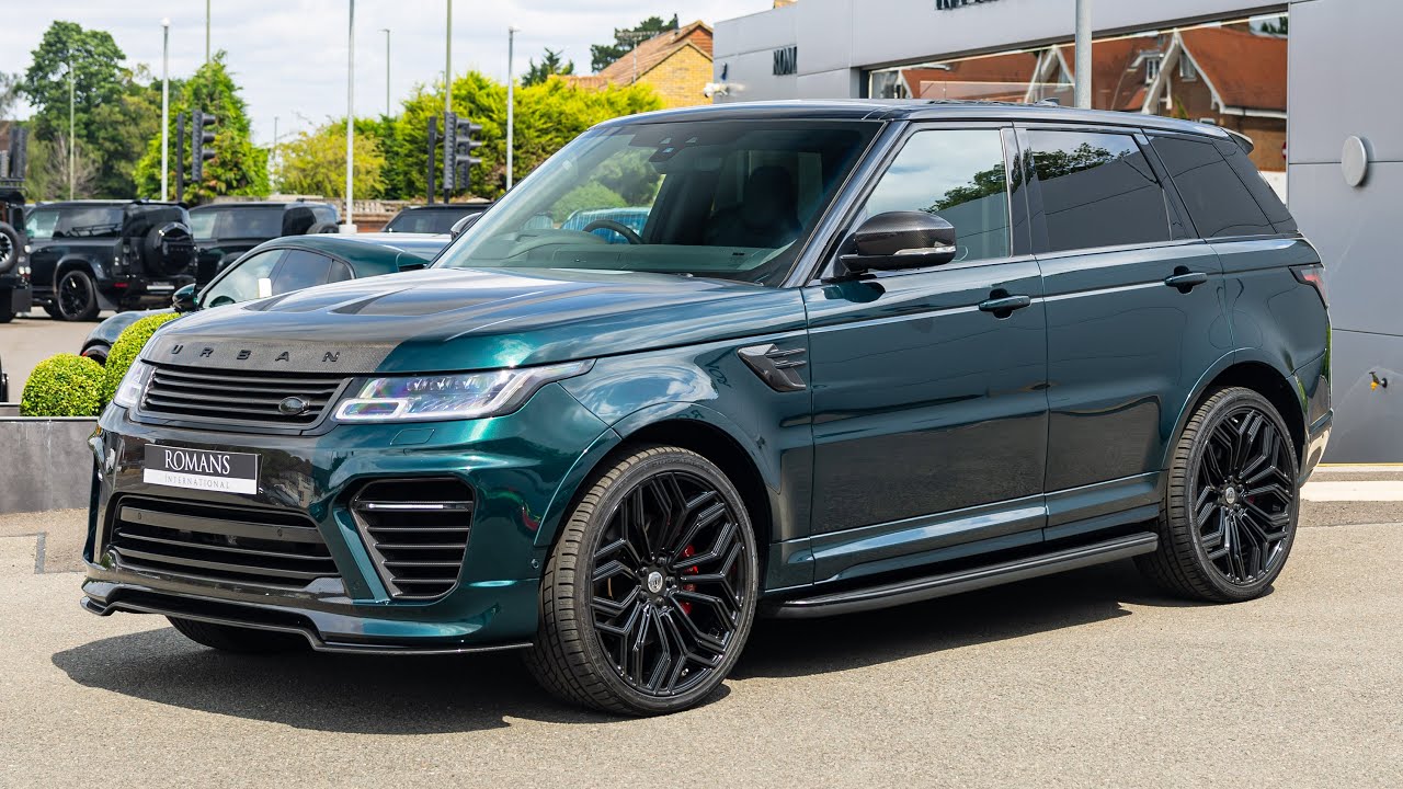 2022 Range Rover Sport SVR URBAN - SVO Premium Palette Green ...