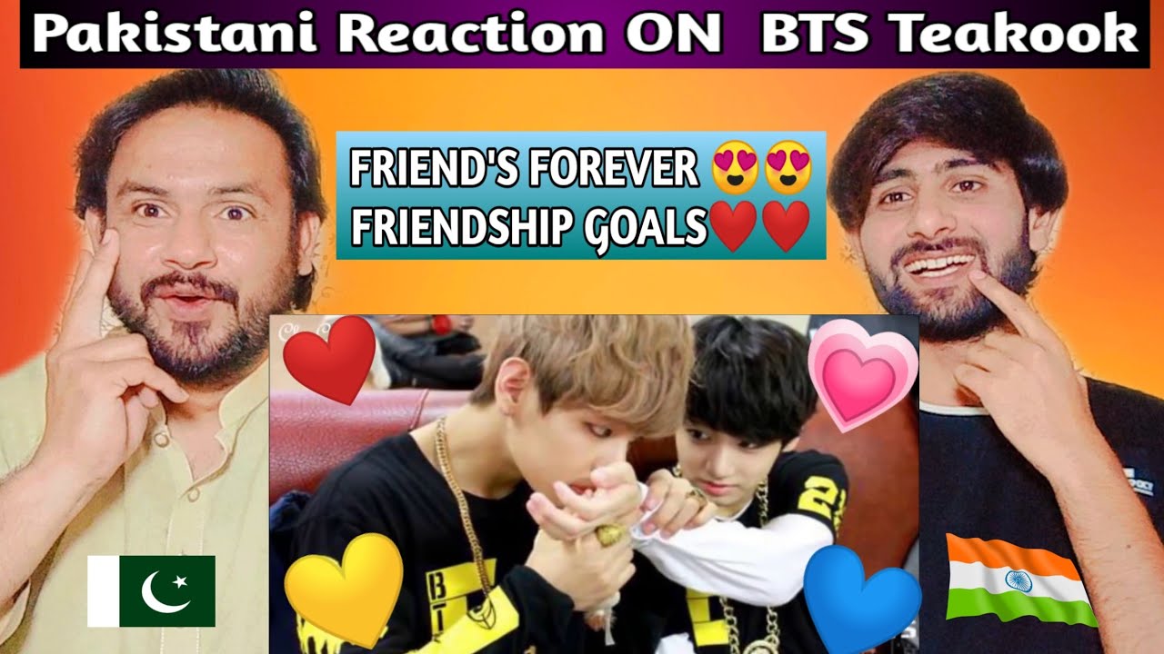 Pakistani reacts to | taekook Best moments 💜 | Jungkook BTS 💜 | V BTS 💜 ...