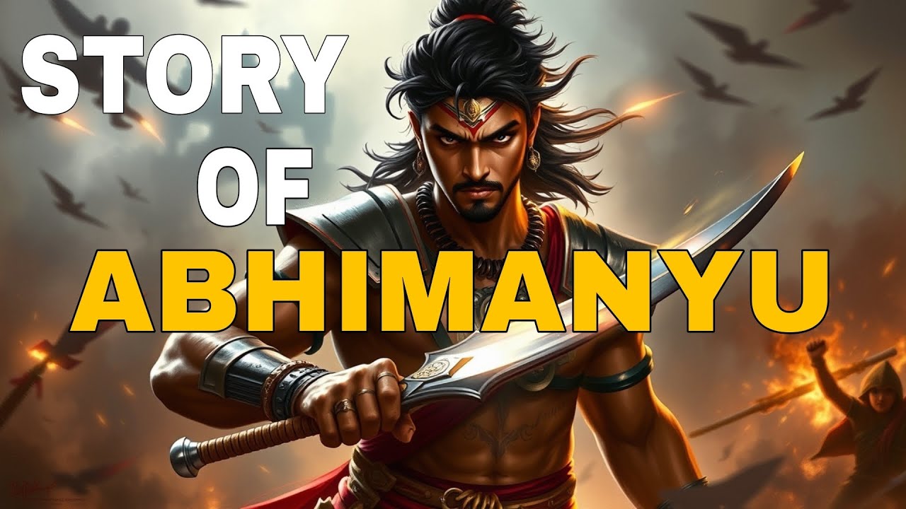 Story of Abhimanyu Mahabharat @abhi77H #1m #youtube #mahabharat #story ...