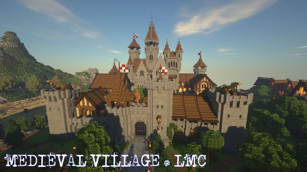LMC Medieval - Working Castle Gates - YouTube