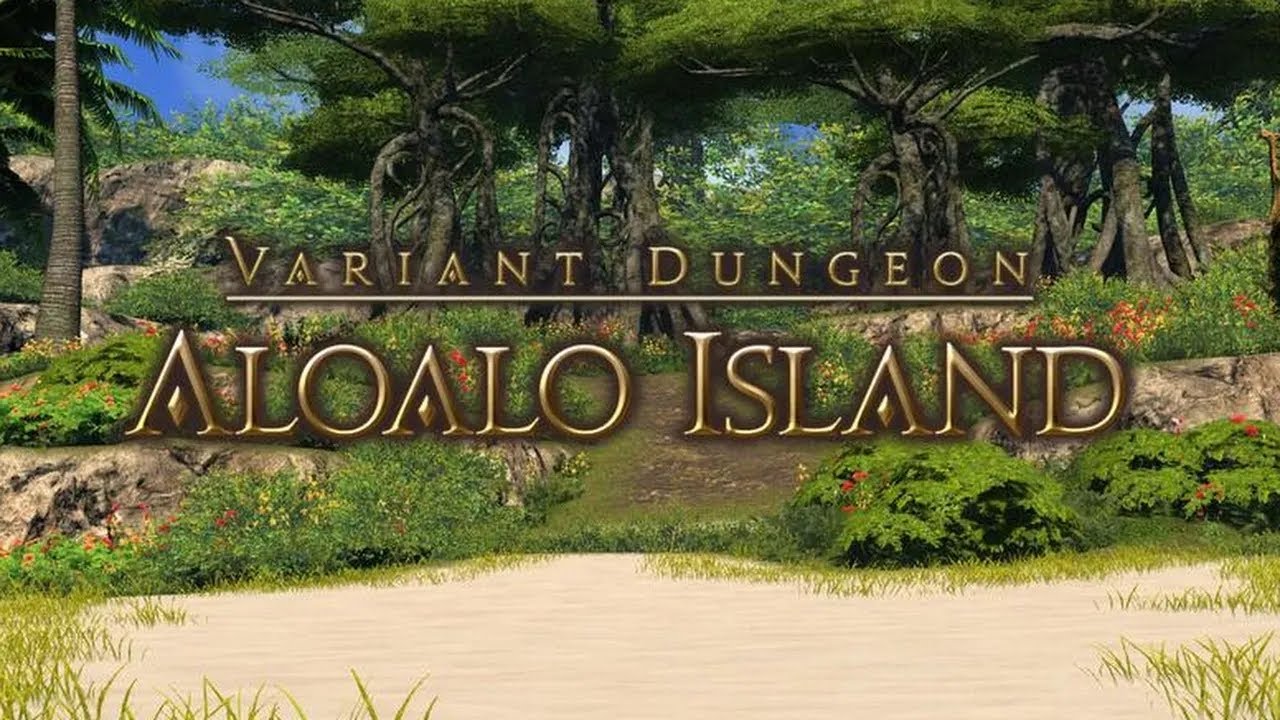 FFXIV- Aloalo Island Variant Dungeon First time clear, [path 5] - YouTube