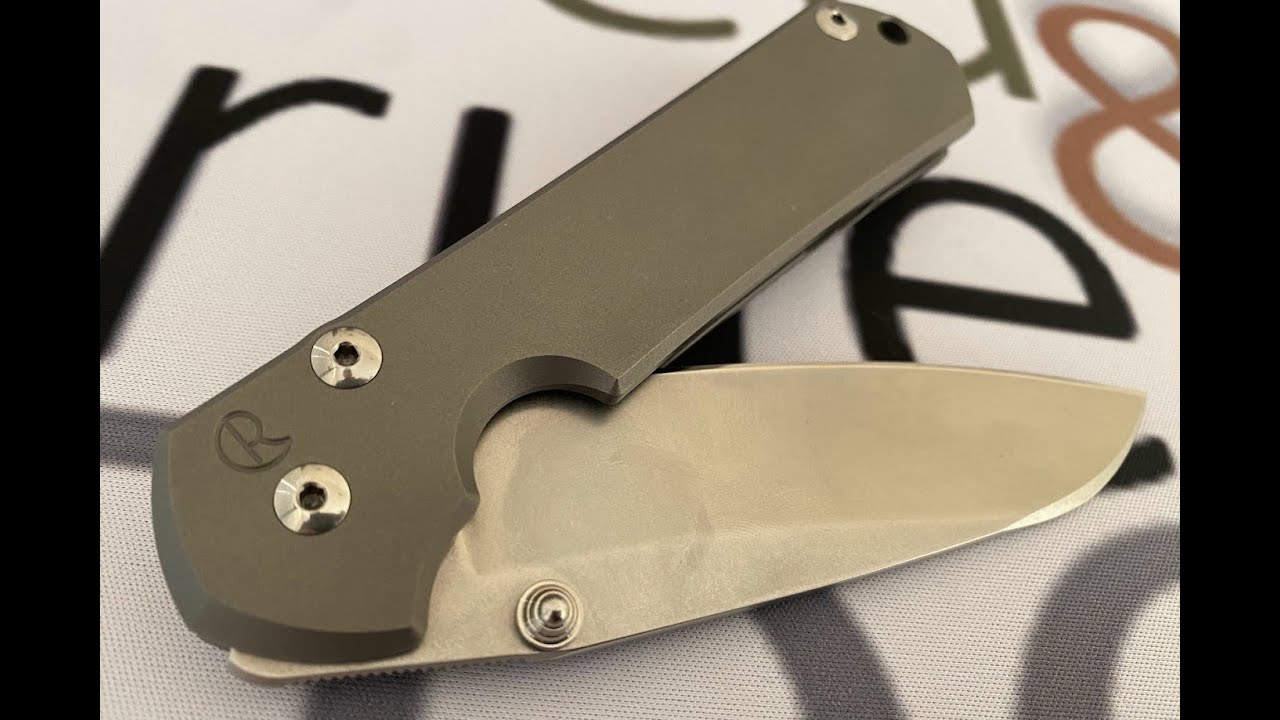 Chris Reeve Knives Large Sebenza 31 CPM-S35VN Titanium - YouTube