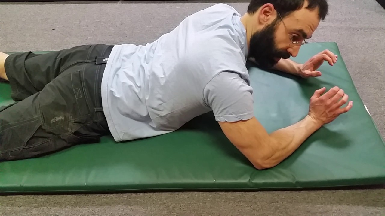 Cervical Extension Prone 3mo Position with Wrist Bracing - YouTube