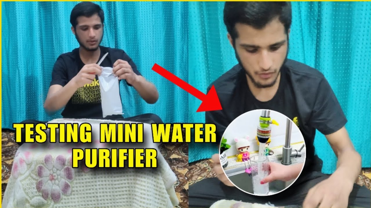 Testing Viral Mini Water Purifier 😳 || Unboxing And Review - YouTube