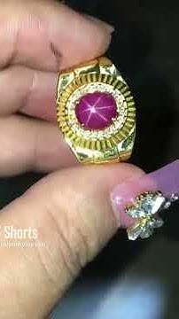 RuBy sao đúng đỉnh đỏ chót lên vàng 10k tl: 1,7c đá tl: 2,5ct G: 15 ...