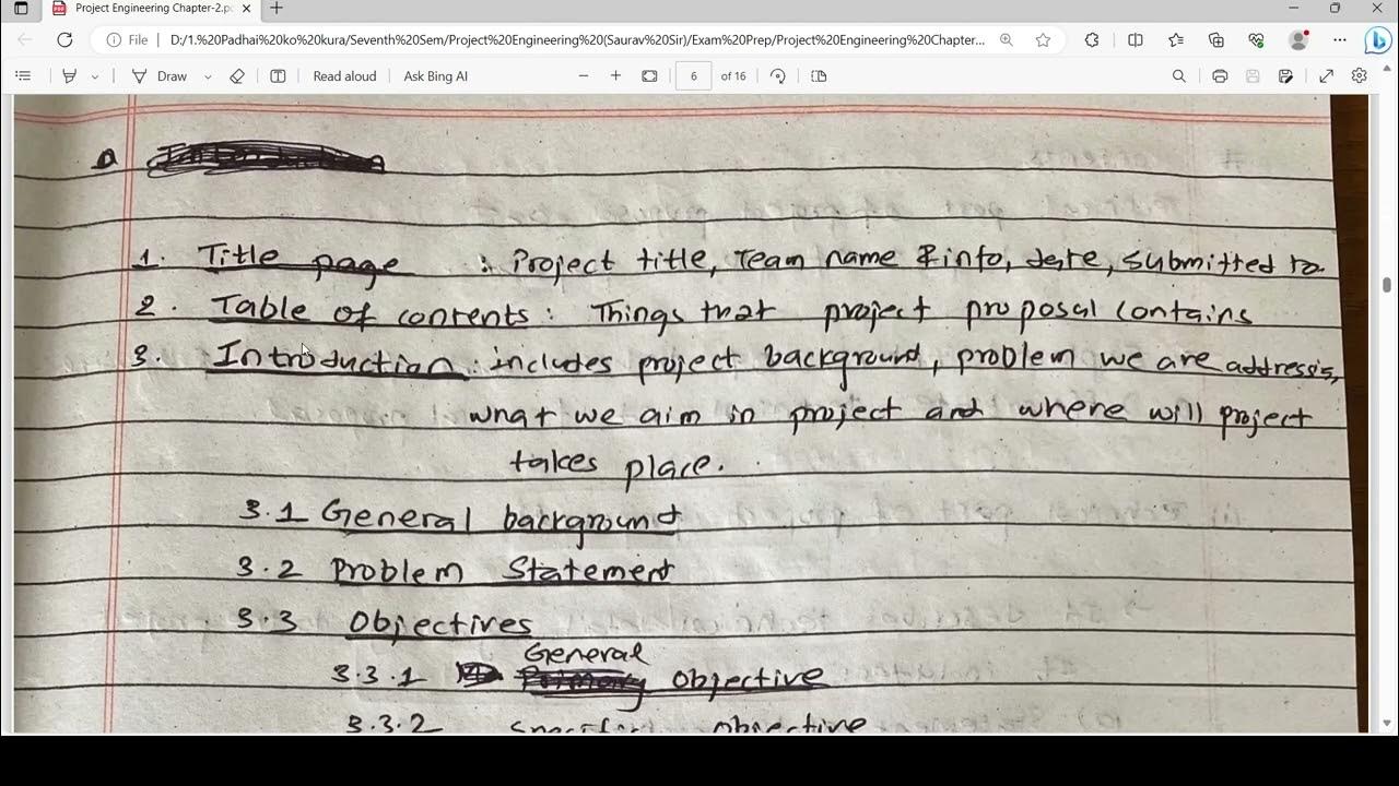 Project Engineering | Chapter-2 : Project Appraisal and Project Formulation | IOE | 7th semester ...