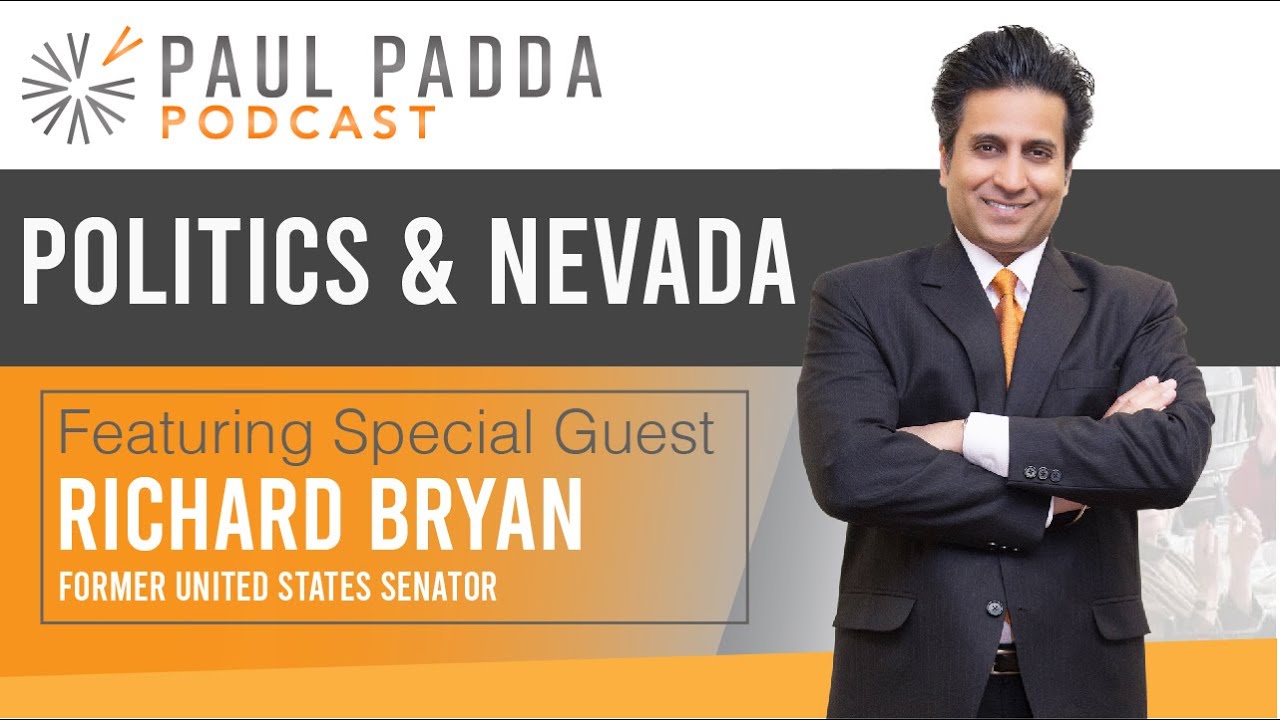 Senator Richard Bryan, Politics & Nevada | Paul Padda Podcast - YouTube