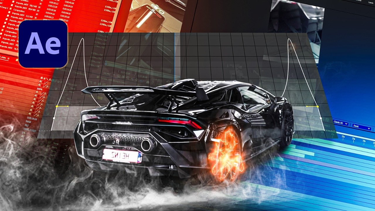 EPIC Car Edit - FULL After Effects Tutorial - YouTube