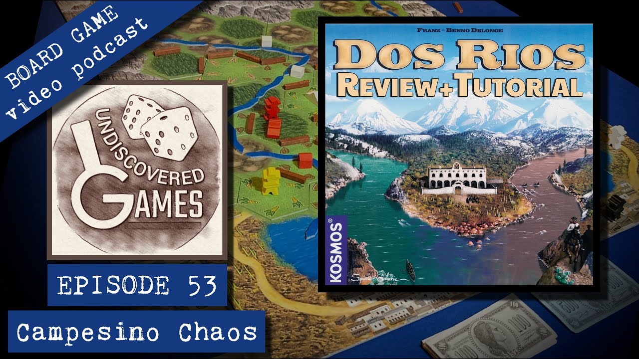 DOS RIOS BOARD GAME Review & Rules Overview / How To Play Tutorial ...