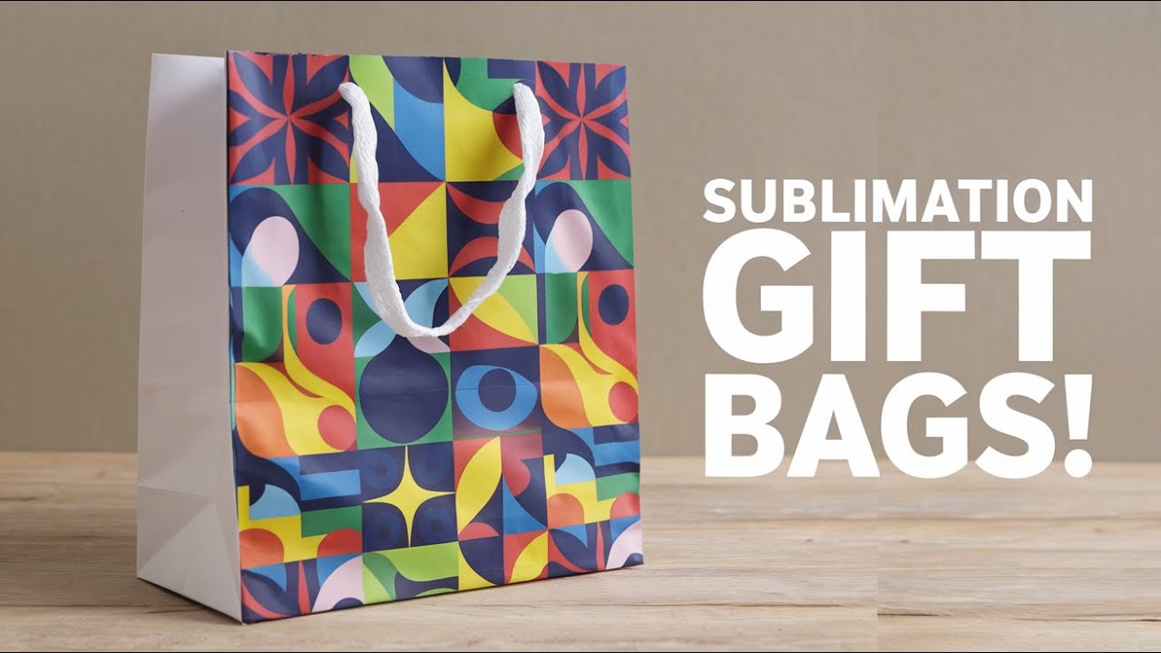 Personalized Sublimation Gift Bags: Perfect for Any Occasion! - YouTube