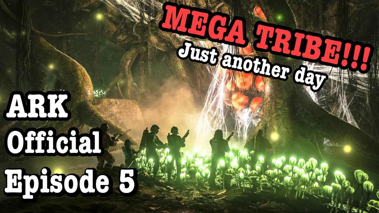 ARK ASCENDED BALLLBAGS MEGA TRIBE EP 5!!! [Another Day In The Life Of a ...