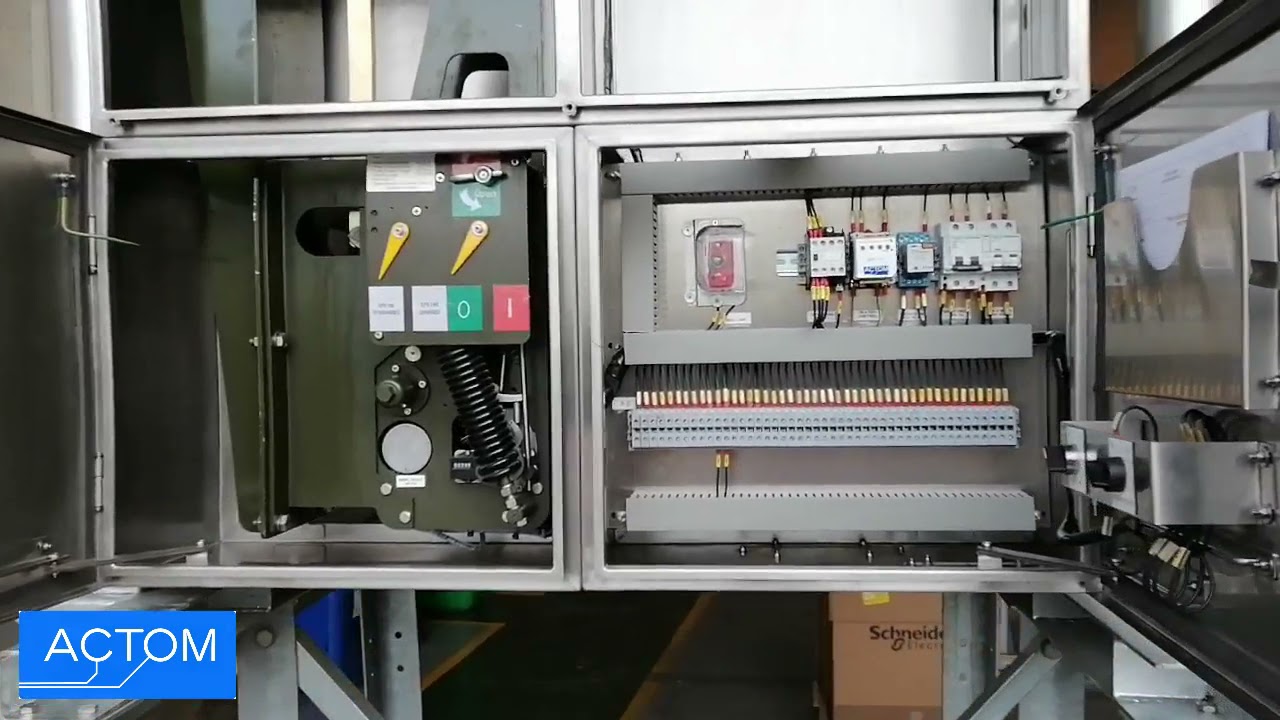 ACTOM High Voltage Equipment CTB36Plus Vacuum Circuit breaker - YouTube