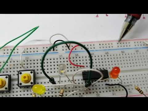 Digital Electronics: OR Gate Logic Gates on Breadboard - Integrated ...