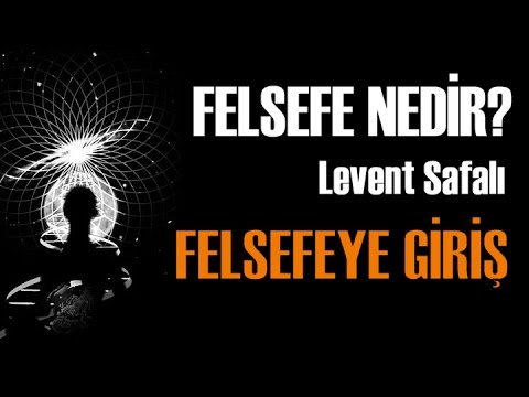 Felsefe Nedir?: Felsefeye Giriş - Levent Safalı