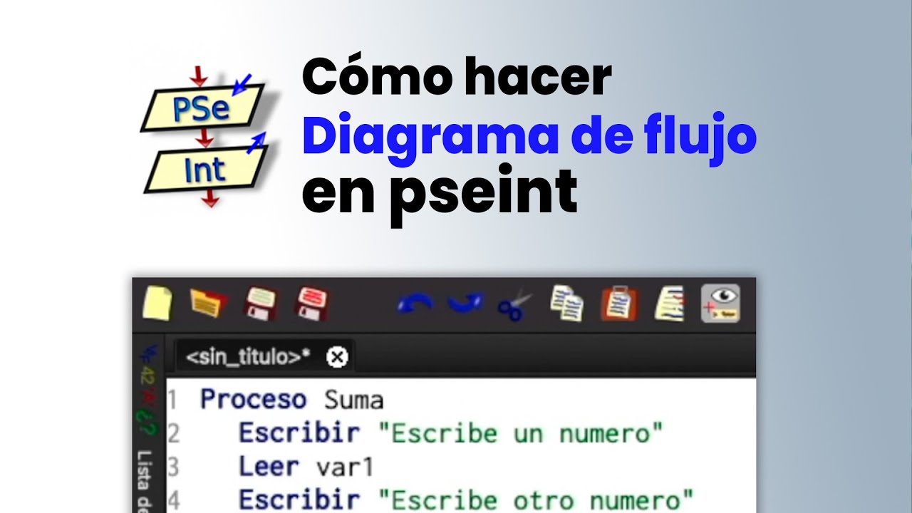 Cómo hacer un Diagrama de flujo en PSEINT [ SUMAS y RESTAS ] Pseint ...