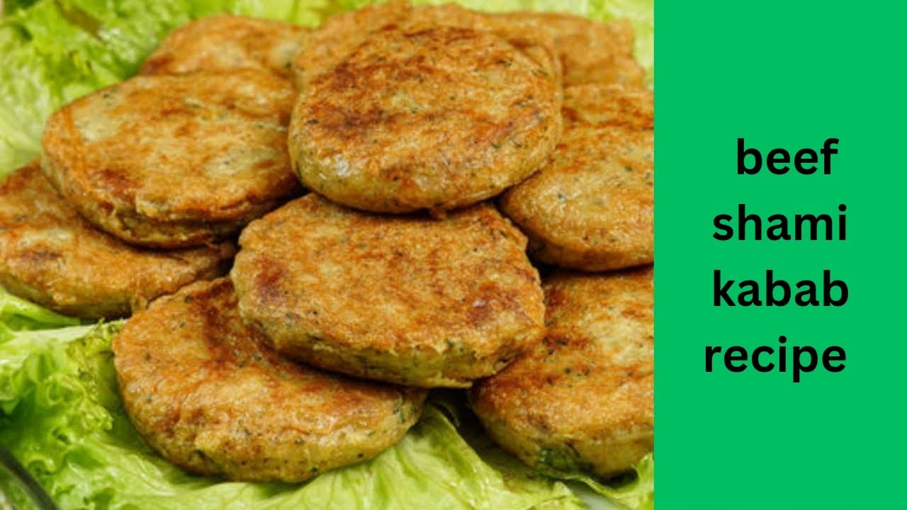 beef shami kabab recipe / first time Bahrain ma banya beef shami kabab ...