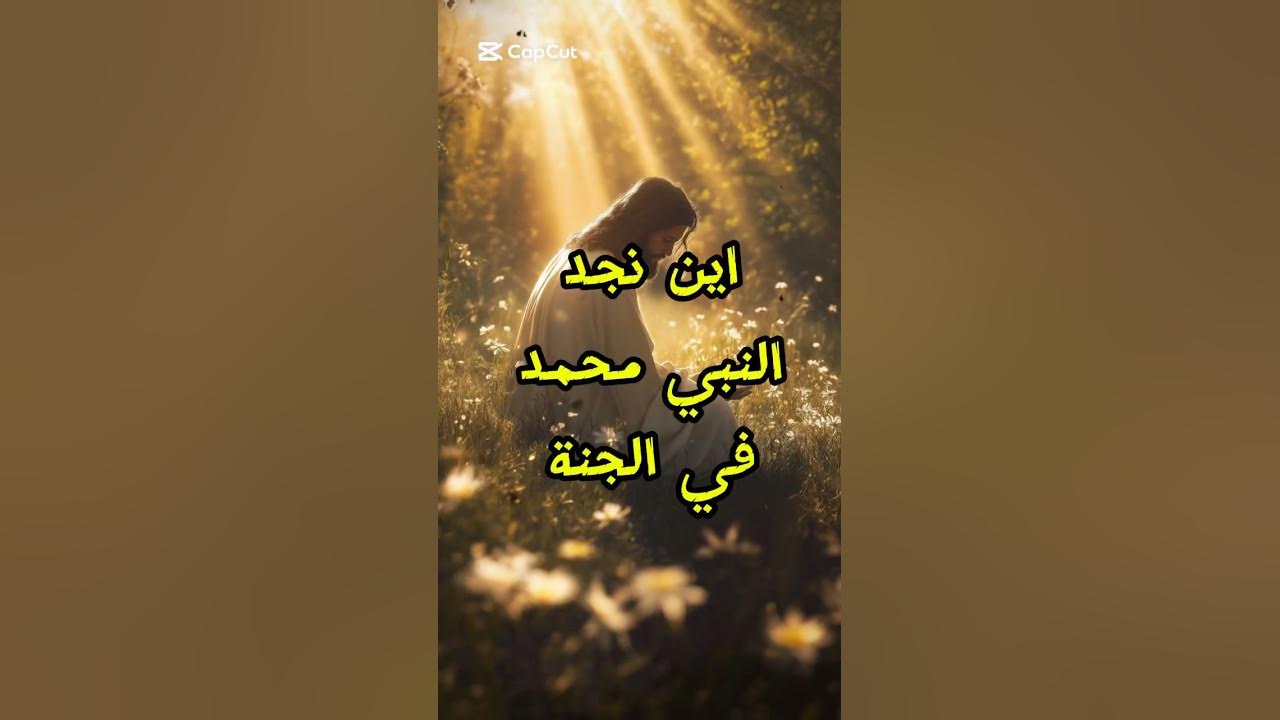 اين نجد النبي محمد في الجنة #الانبياء #الله #القرآن_الكريم #قصص #الله # ...